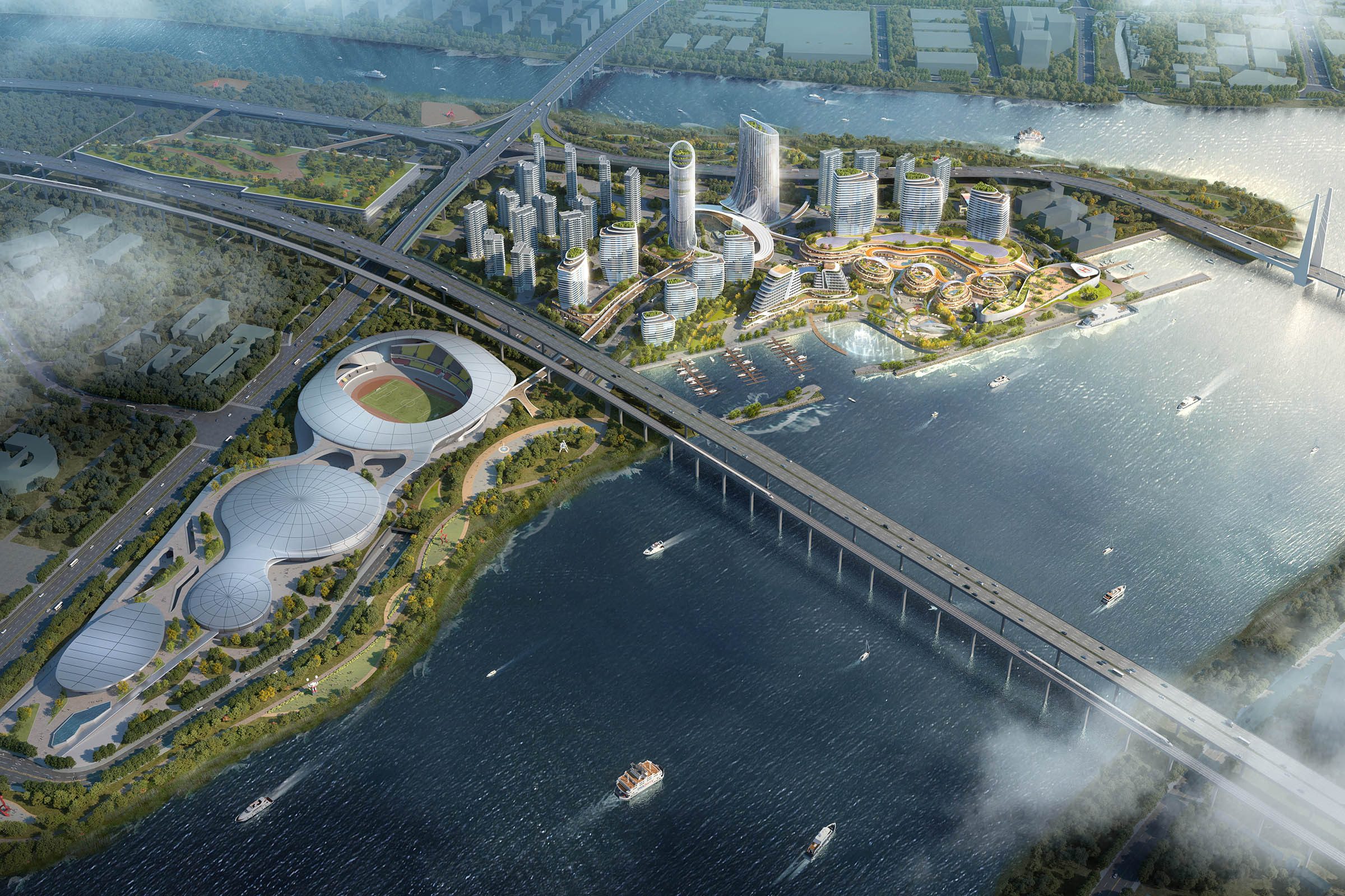 Foshan Rail Transit Line 3 Shunde Port TOD Comprehensive Development ...